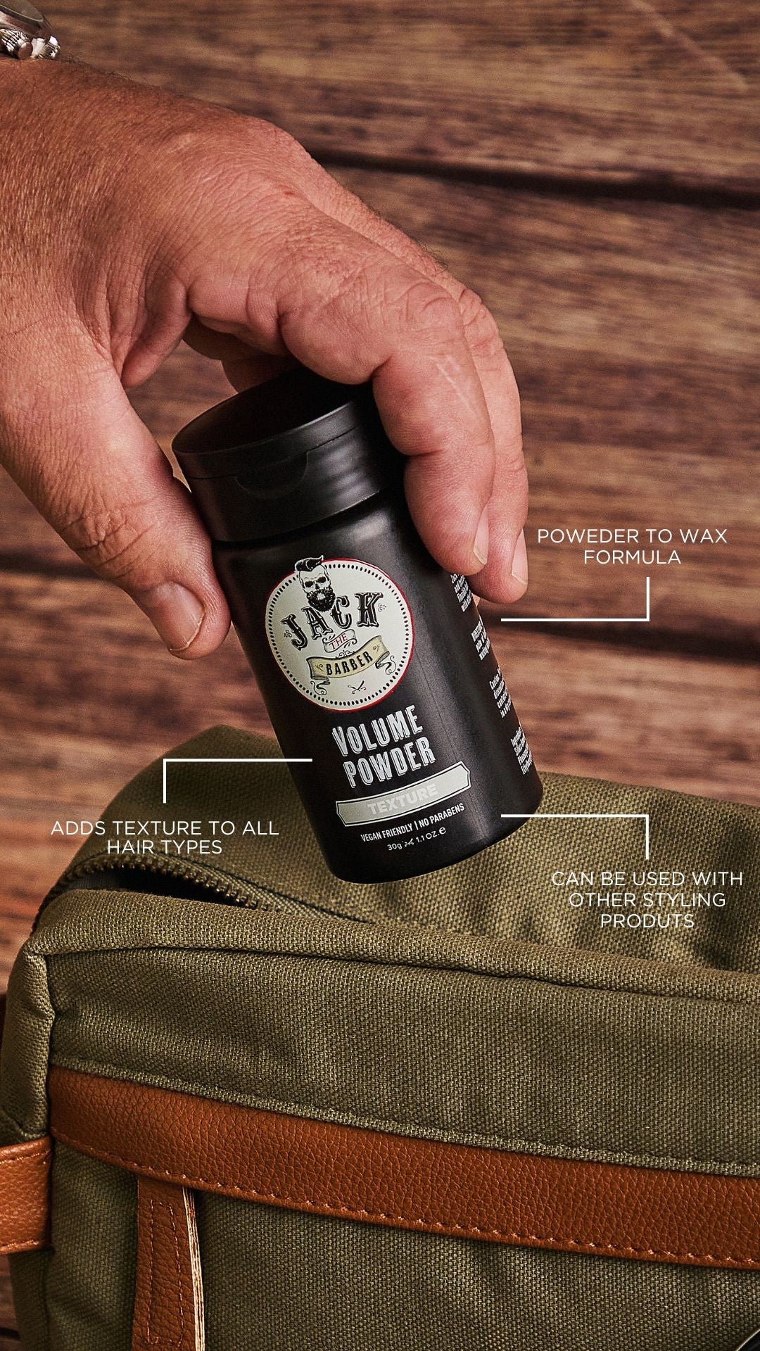 Volume Powder 30g – Jack the Barber